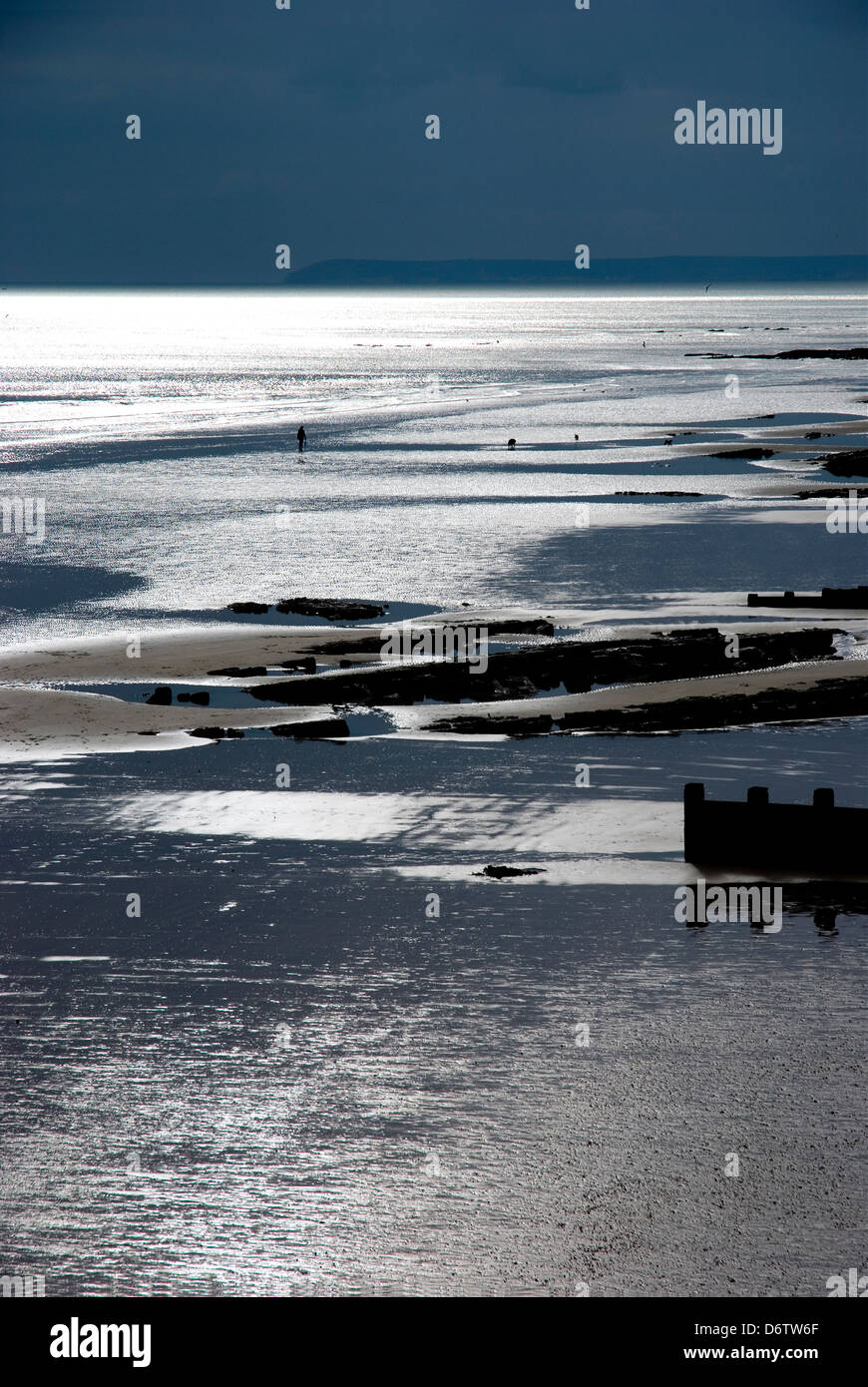 Hastings beach after a spring storm Stock Photo - Alamy