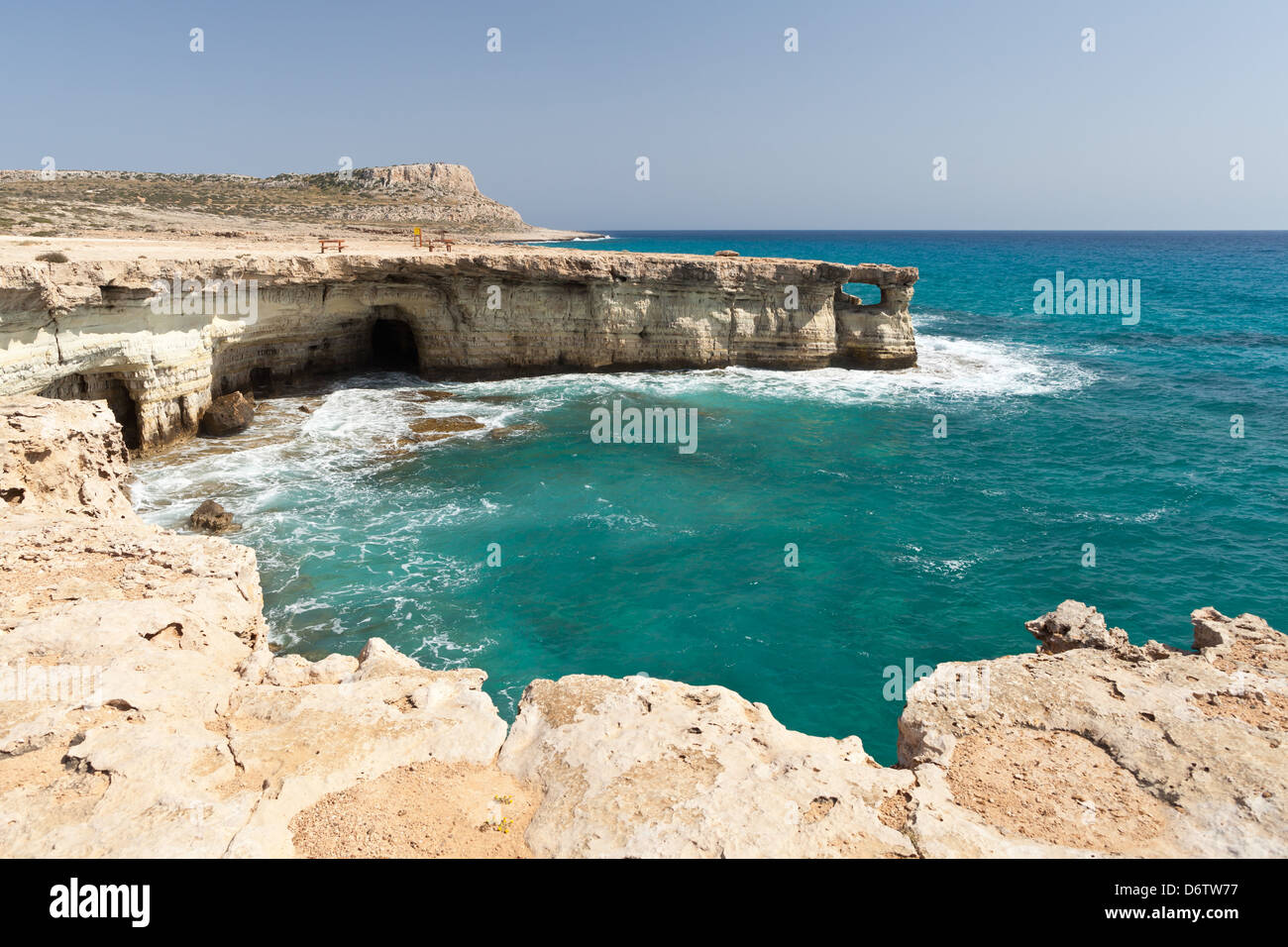 Sea caves cyprus hi-res stock photography and images - Alamy