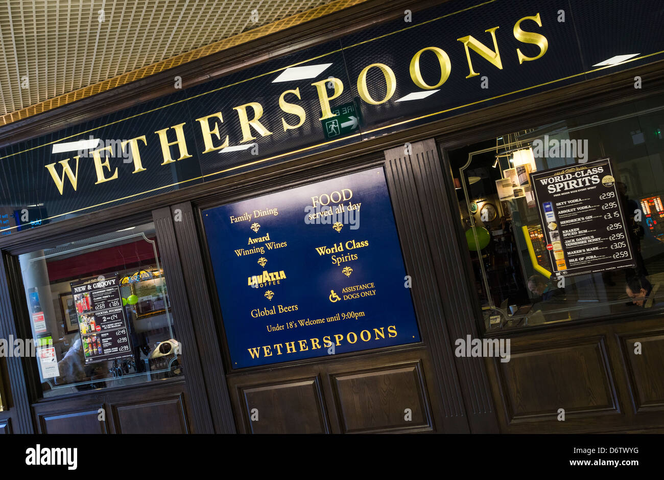 Wetherspoons pub at the Metrocentre Stock Photo - Alamy
