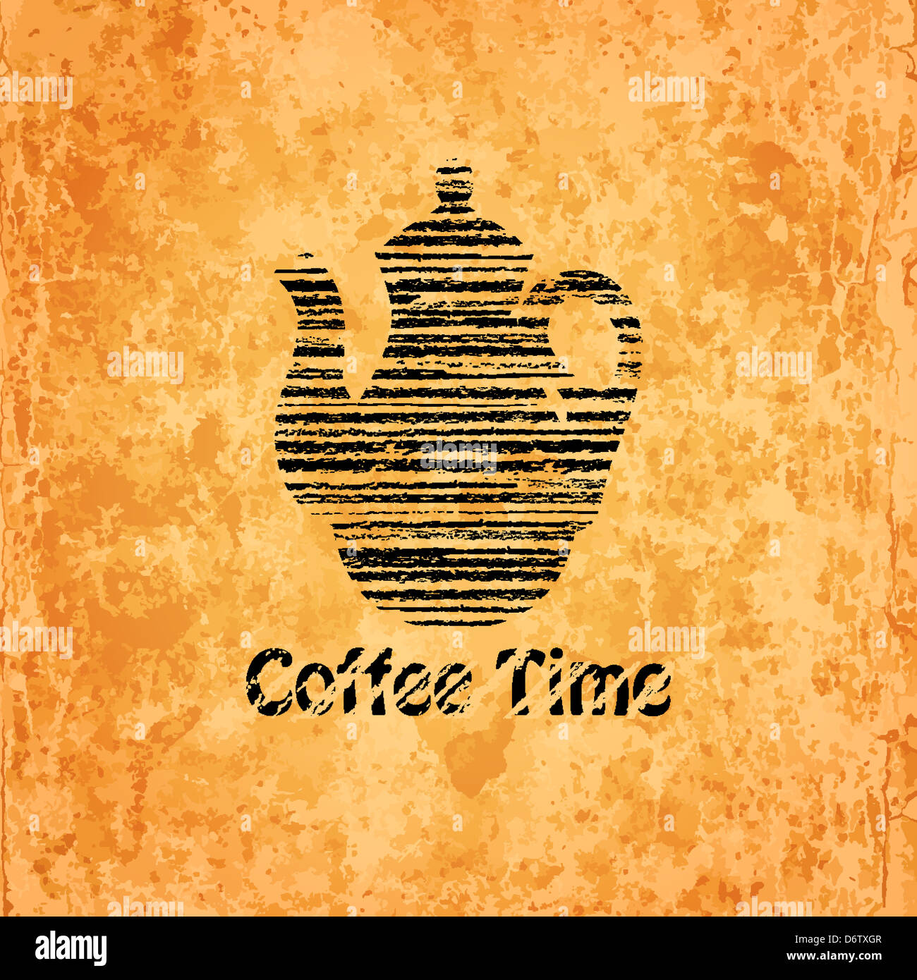 Coffee time background Stock Photo - Alamy