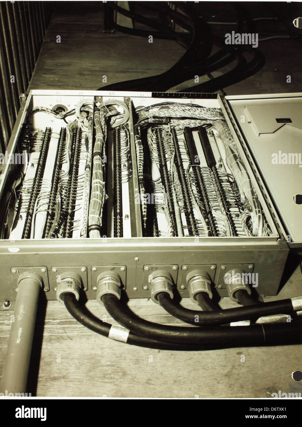 This photograph captures the development and testing of the Atlas ...