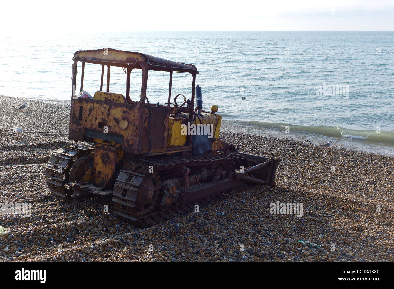 Tractor for launching boats hi-res stock photography and images - Alamy