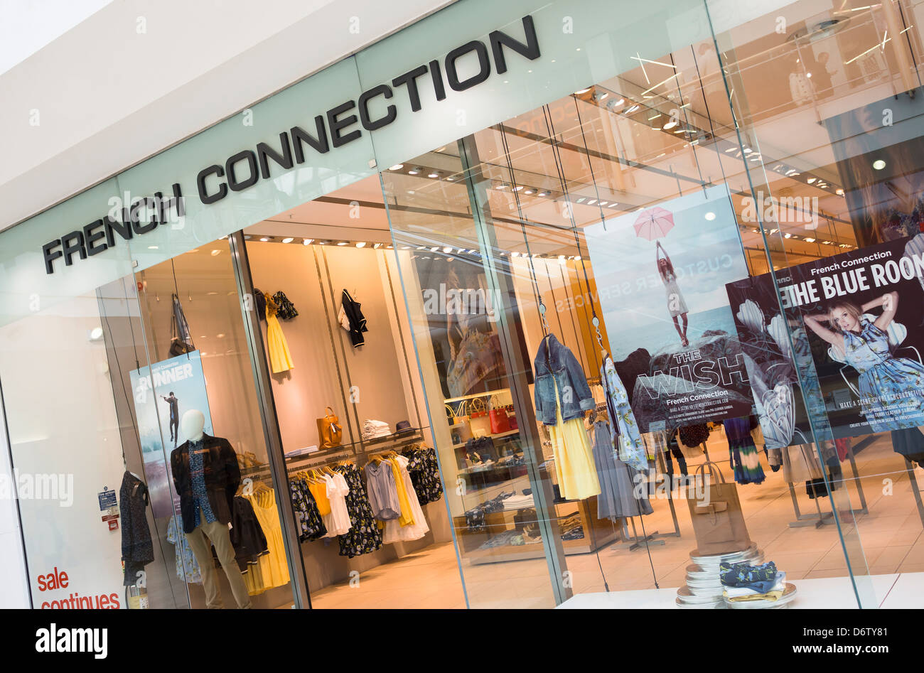 French Connection at the Metrocentre Stock Photo - Alamy