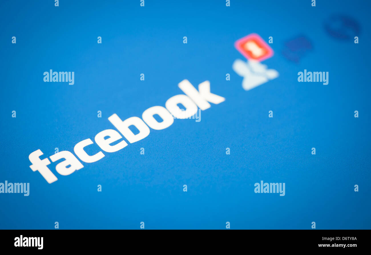 Facebook message logo hi-res stock photography and images - Alamy