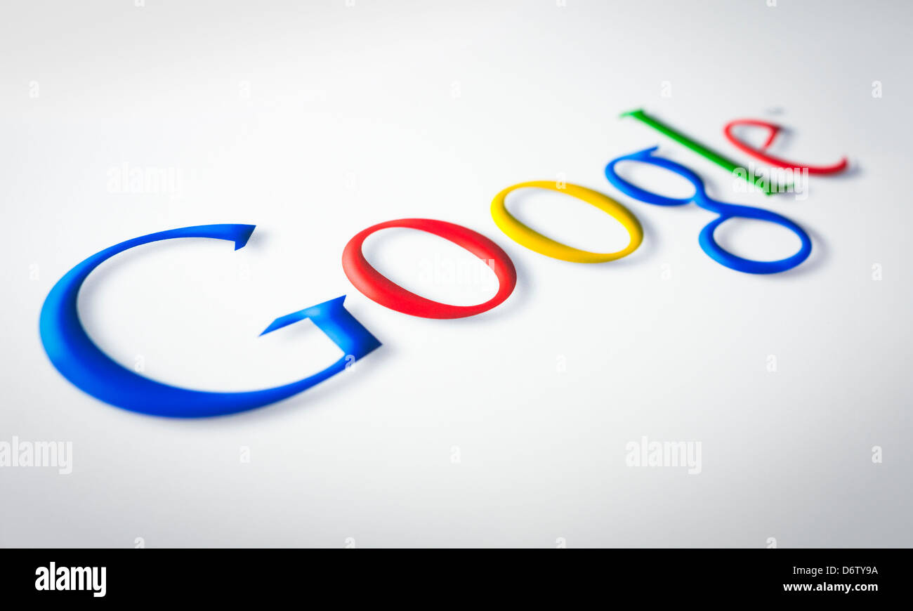 Google's Logo on their search engine website Stock Photo - Alamy