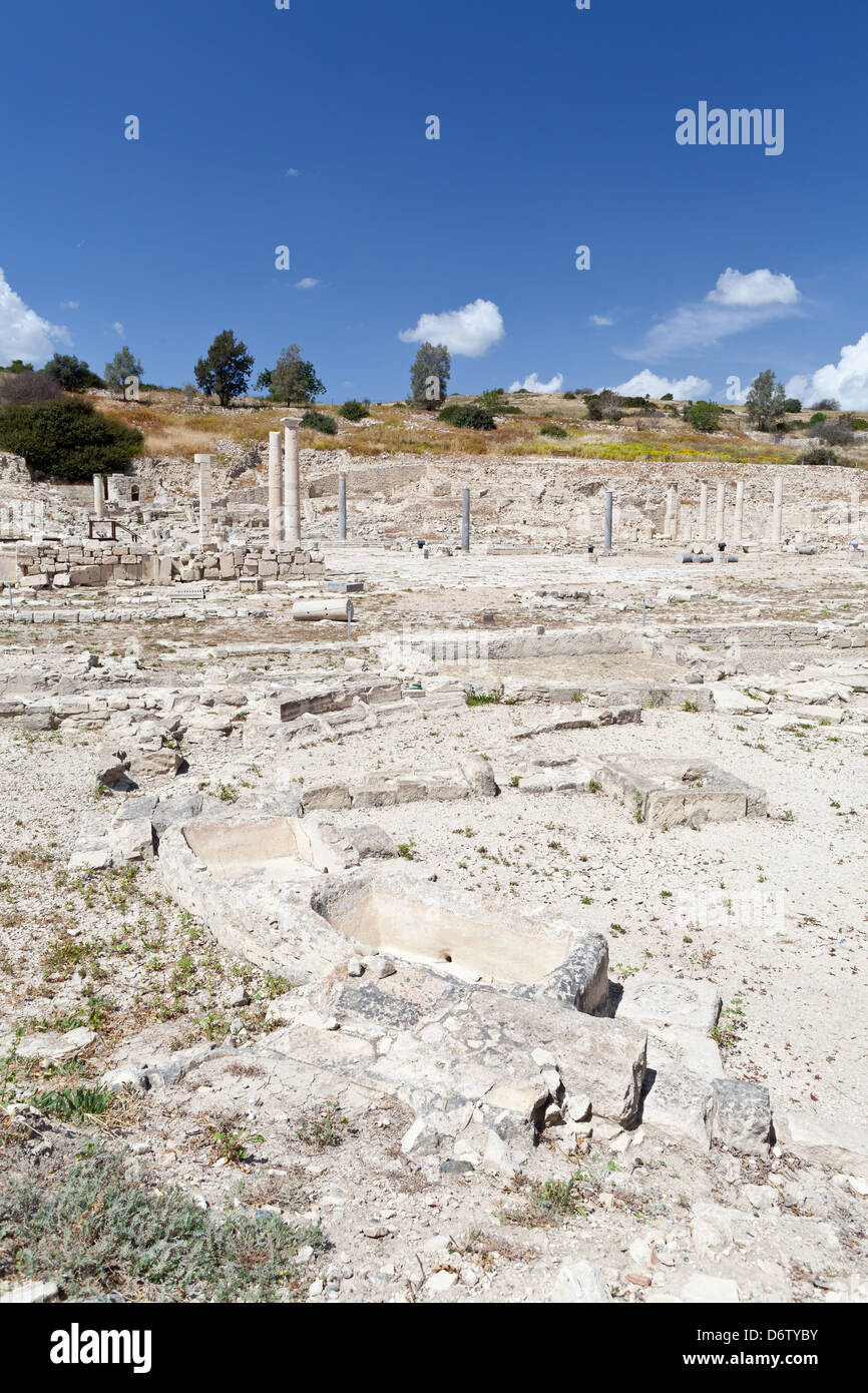 Cyprus - Amathus archaeological site Stock Photo - Alamy