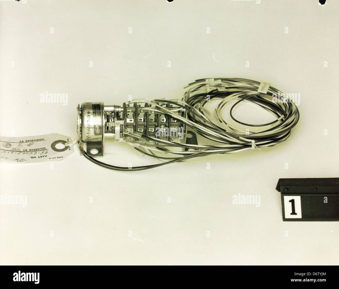 This photograph shows the Convair/General Dynamics Atlas rocket system ...