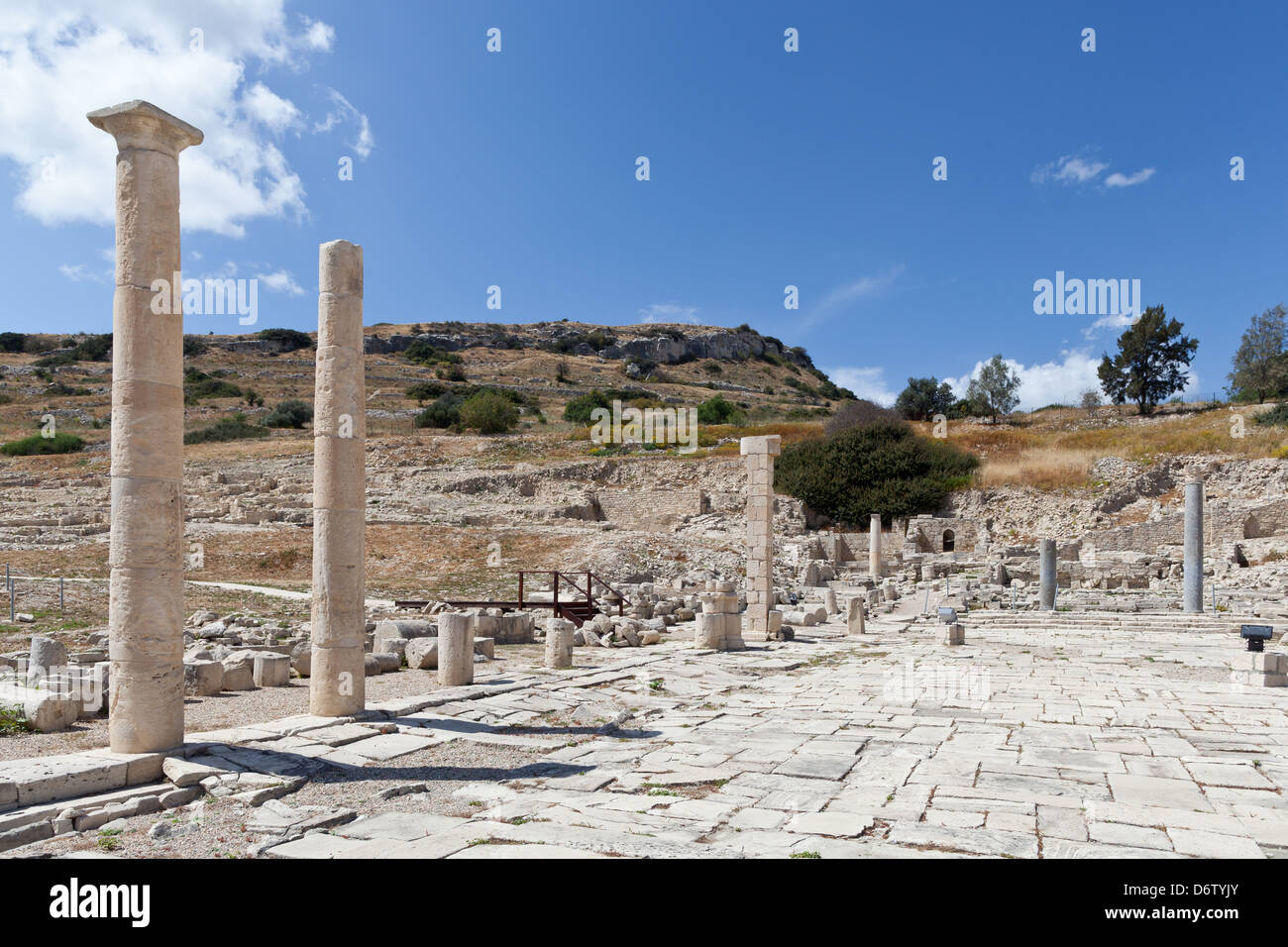 Cyprus - Apollo temple Amathus archaeological site Stock Photo - Alamy