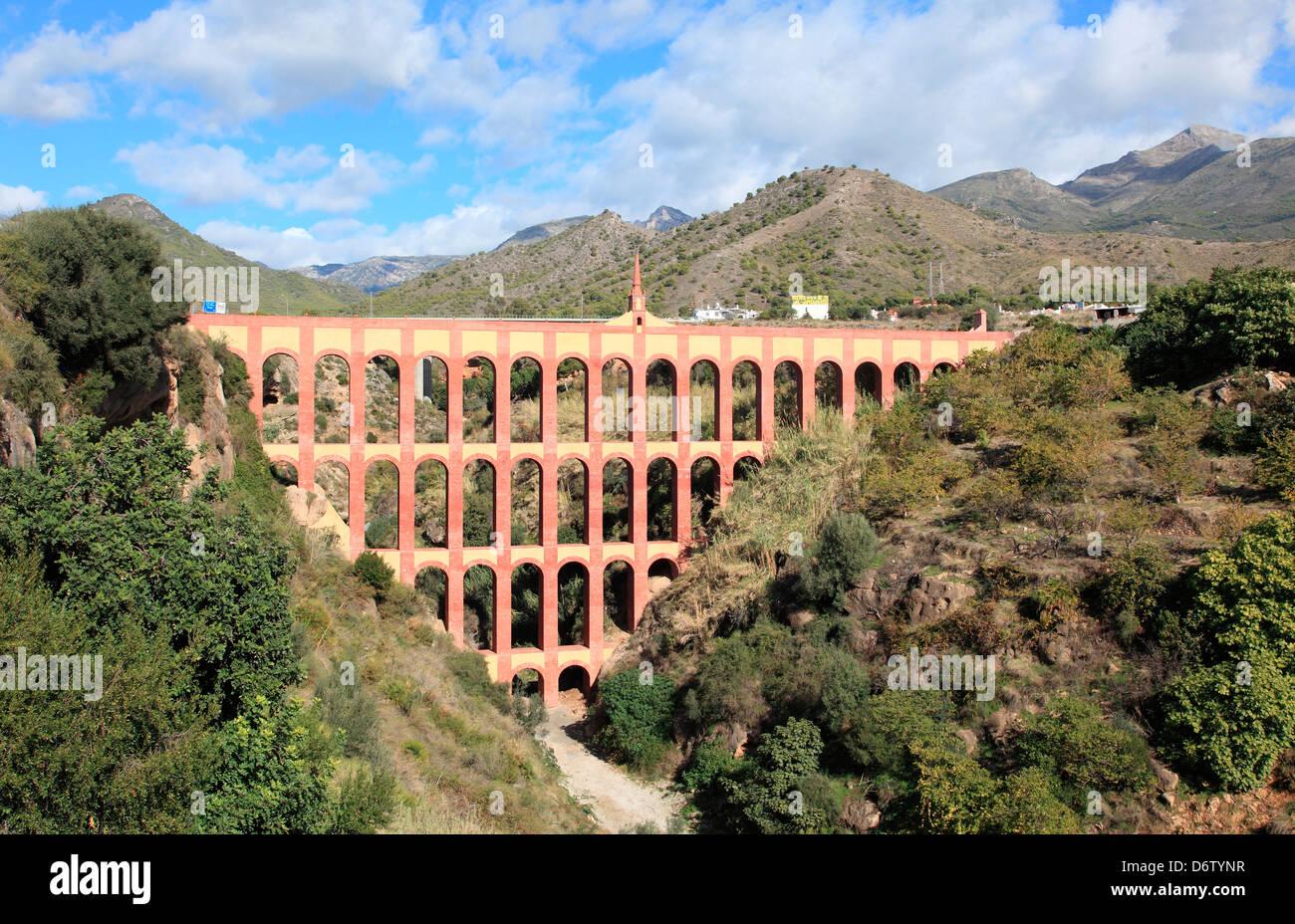 Spain, Andalucia, Nr Nerja, Mara, Victorian Viaduct Stock Photo - Alamy