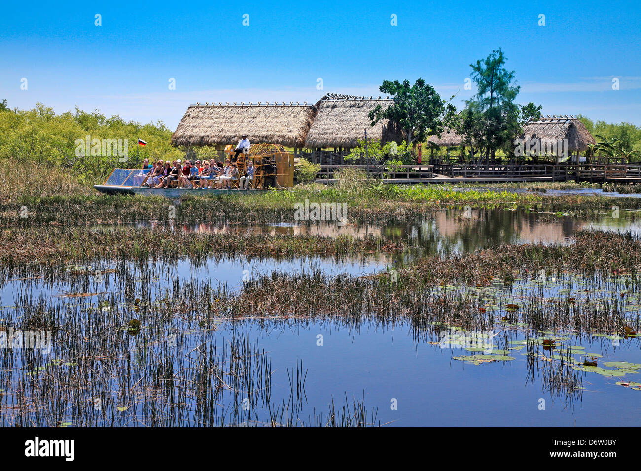 Seminole indian village hi-res stock photography and images - Alamy