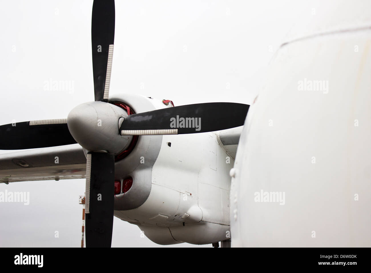 Old propeller airplane front view hi-res stock photography and images ...