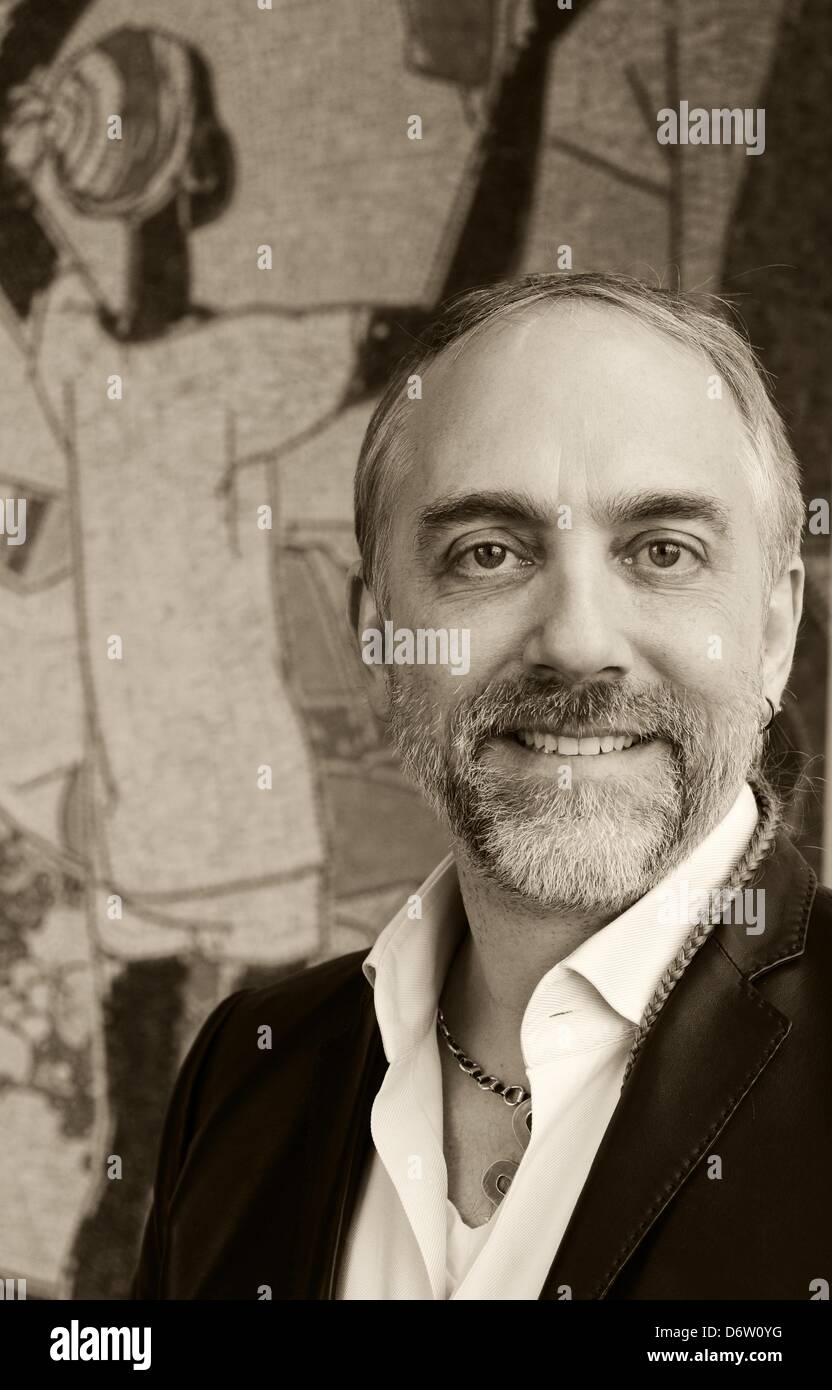 British computer game developer Richard Garriott visits the Quo Vadis ...