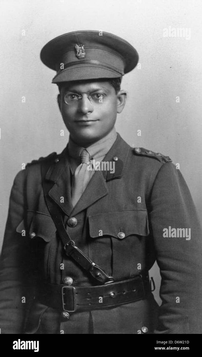 Lieutenant Joshi served on the Western Front during World War I. His ...