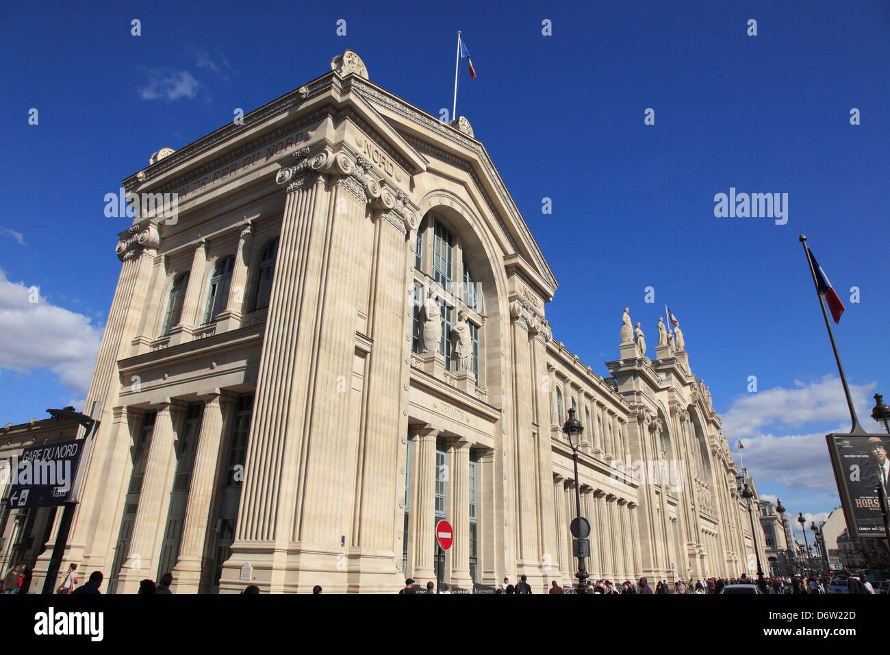 France, Paris, Gare du Nord building Stock Photo - Alamy
