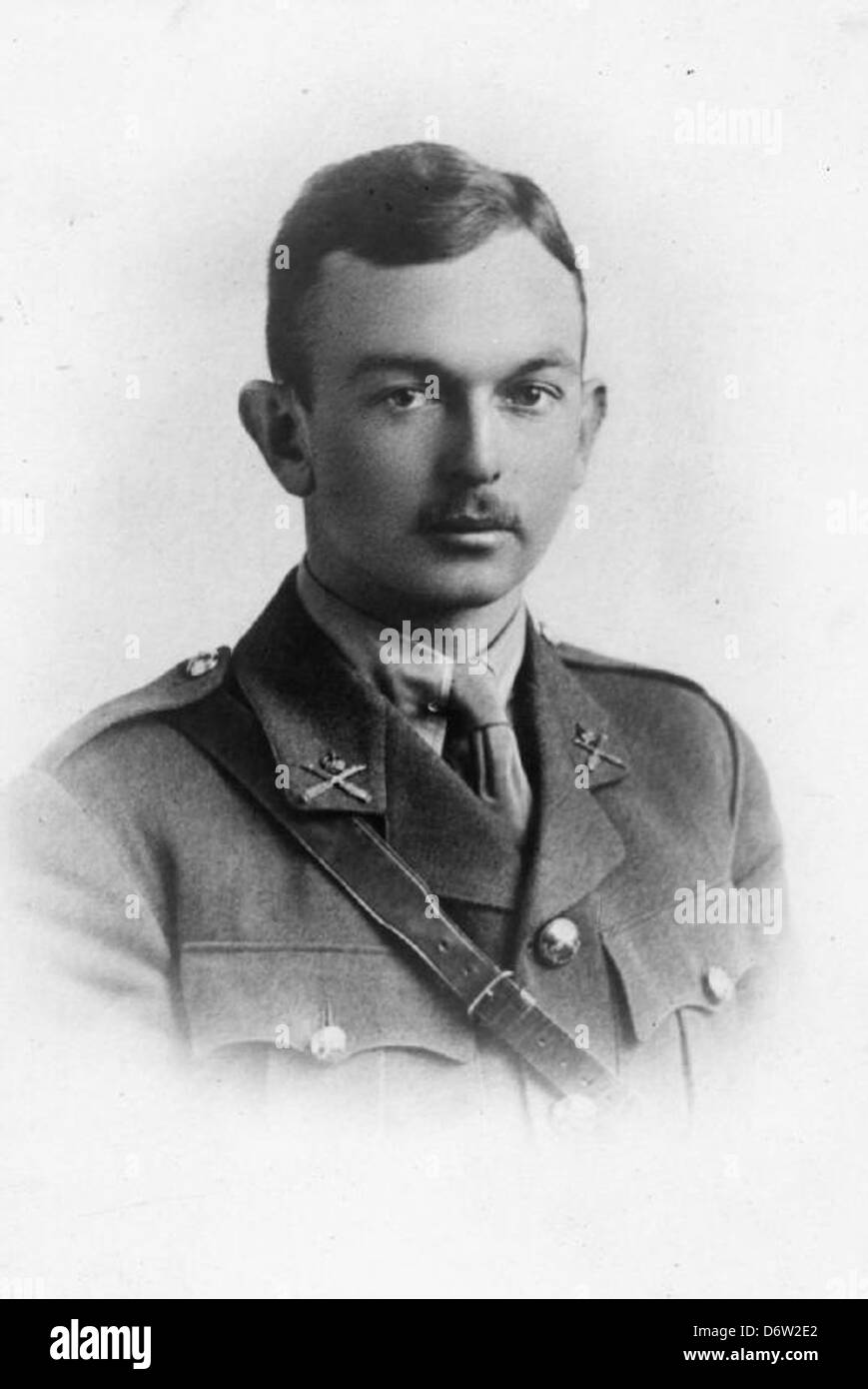 2nd Lieutenant Eric Light served during World War I, engaging in key ...