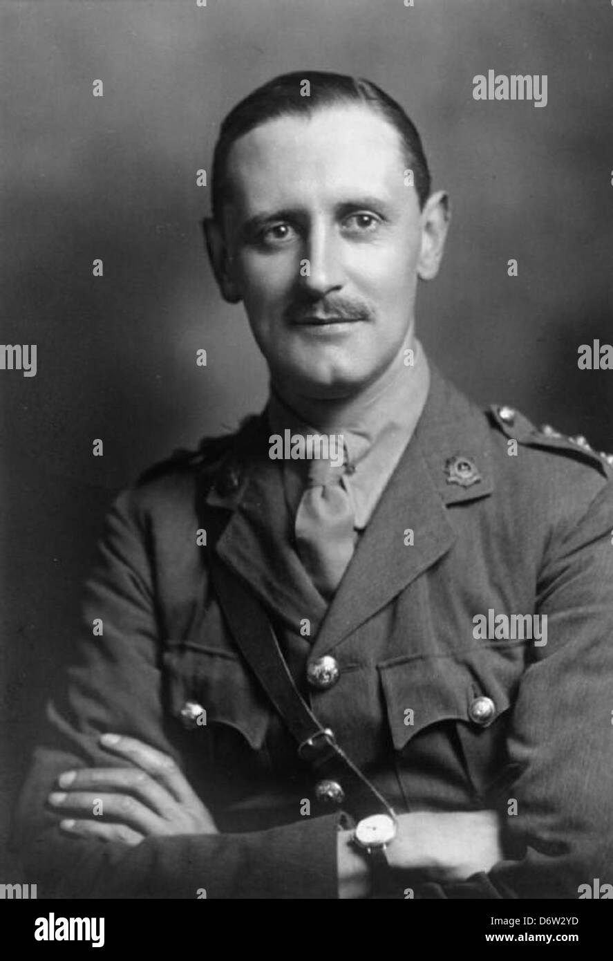 British ww1 army captain Black and White Stock Photos & Images - Alamy