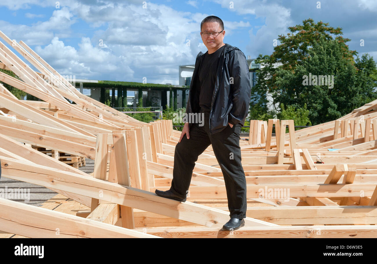 Berlin, Germany, the architect Wang Shu in portrait Stock Photo - Alamy