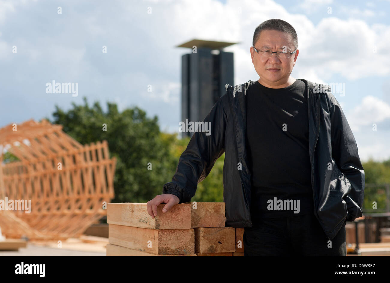 Berlin, Germany, the architect Wang Shu in portrait Stock Photo - Alamy