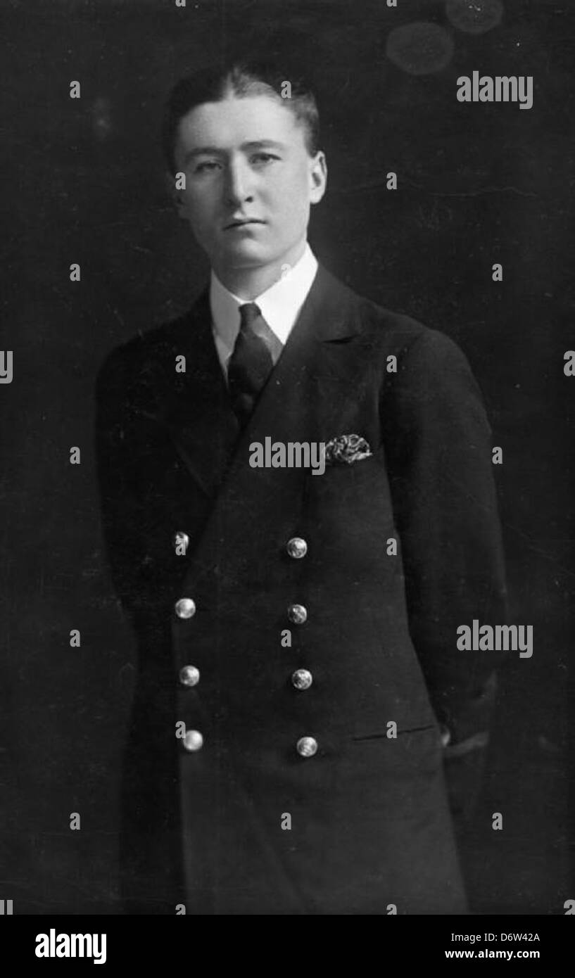 Sub-Lieutenant A. Battine served in World War I, contributing to naval ...