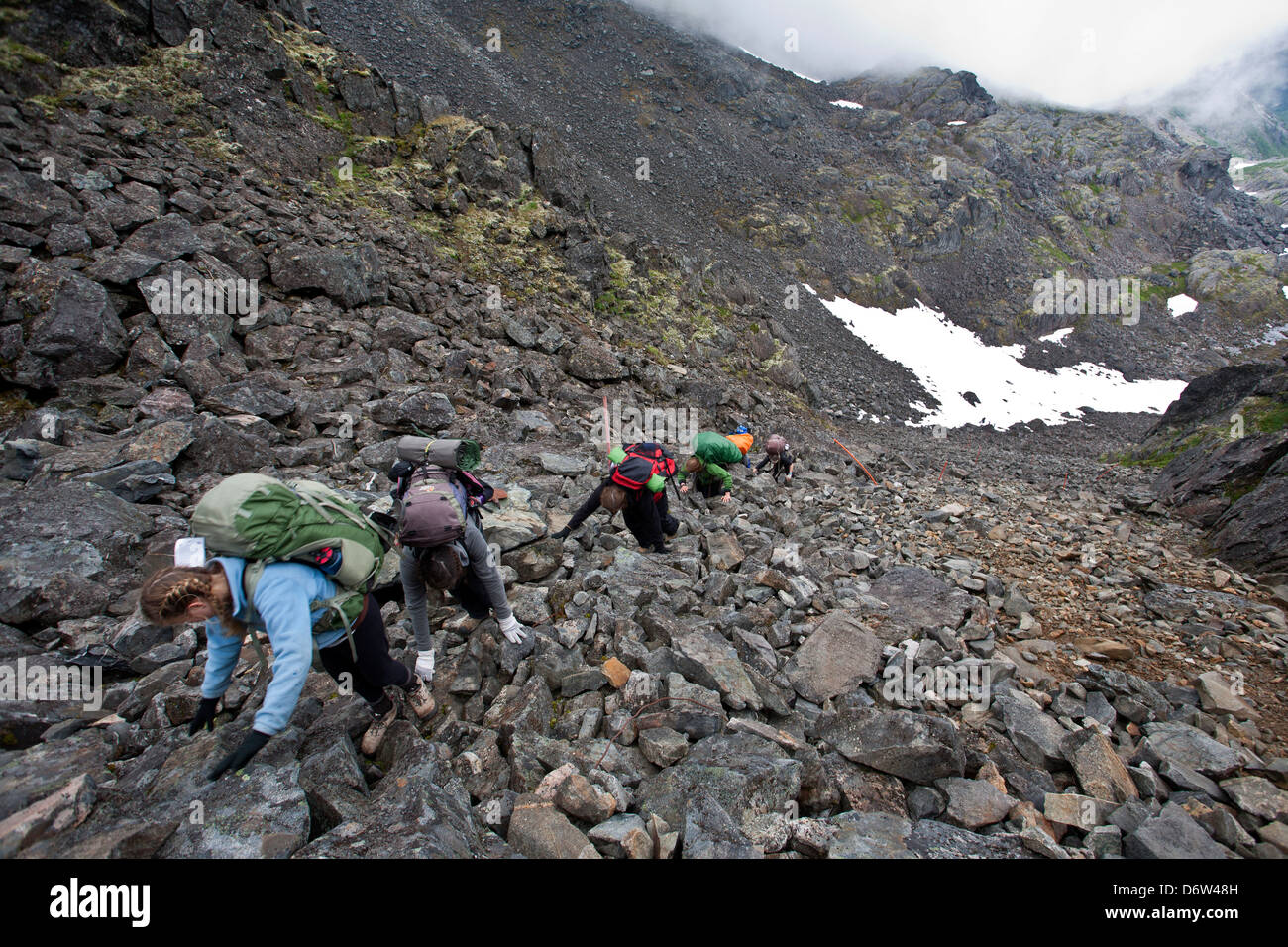 Chilkoot pass summit hi-res stock photography and images - Alamy
