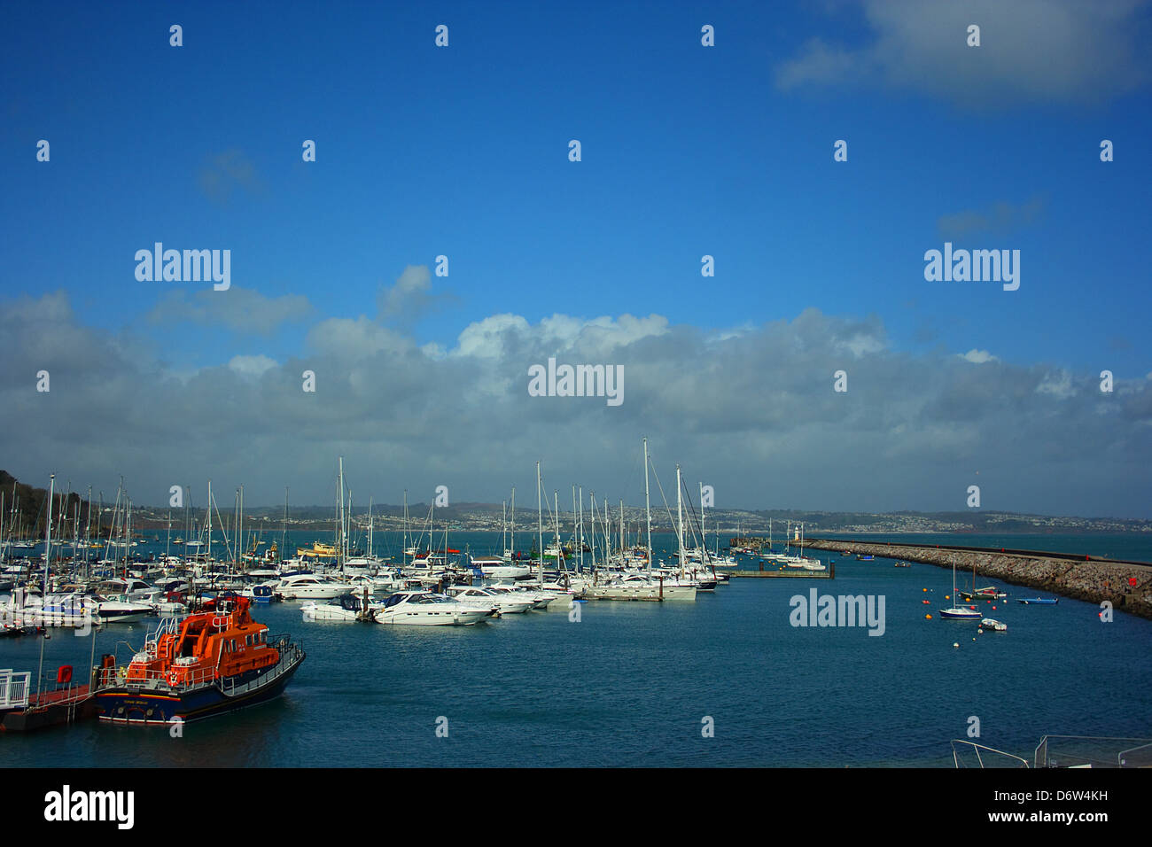 Marina boats yachts brixham boats hi-res stock photography and images ...