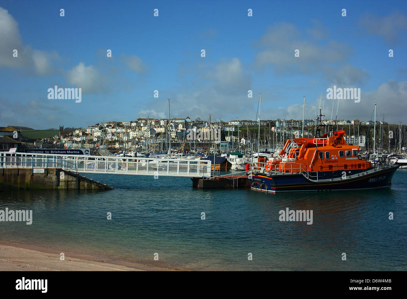 Marina boats yachts brixham boats hi-res stock photography and images ...
