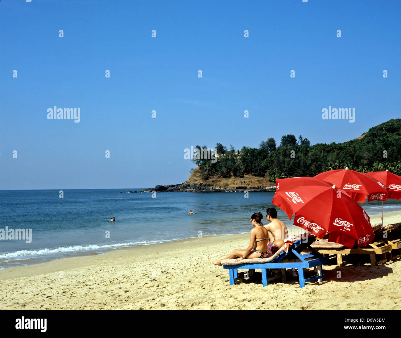 Baga beach and goa hi-res stock photography and images - Alamy