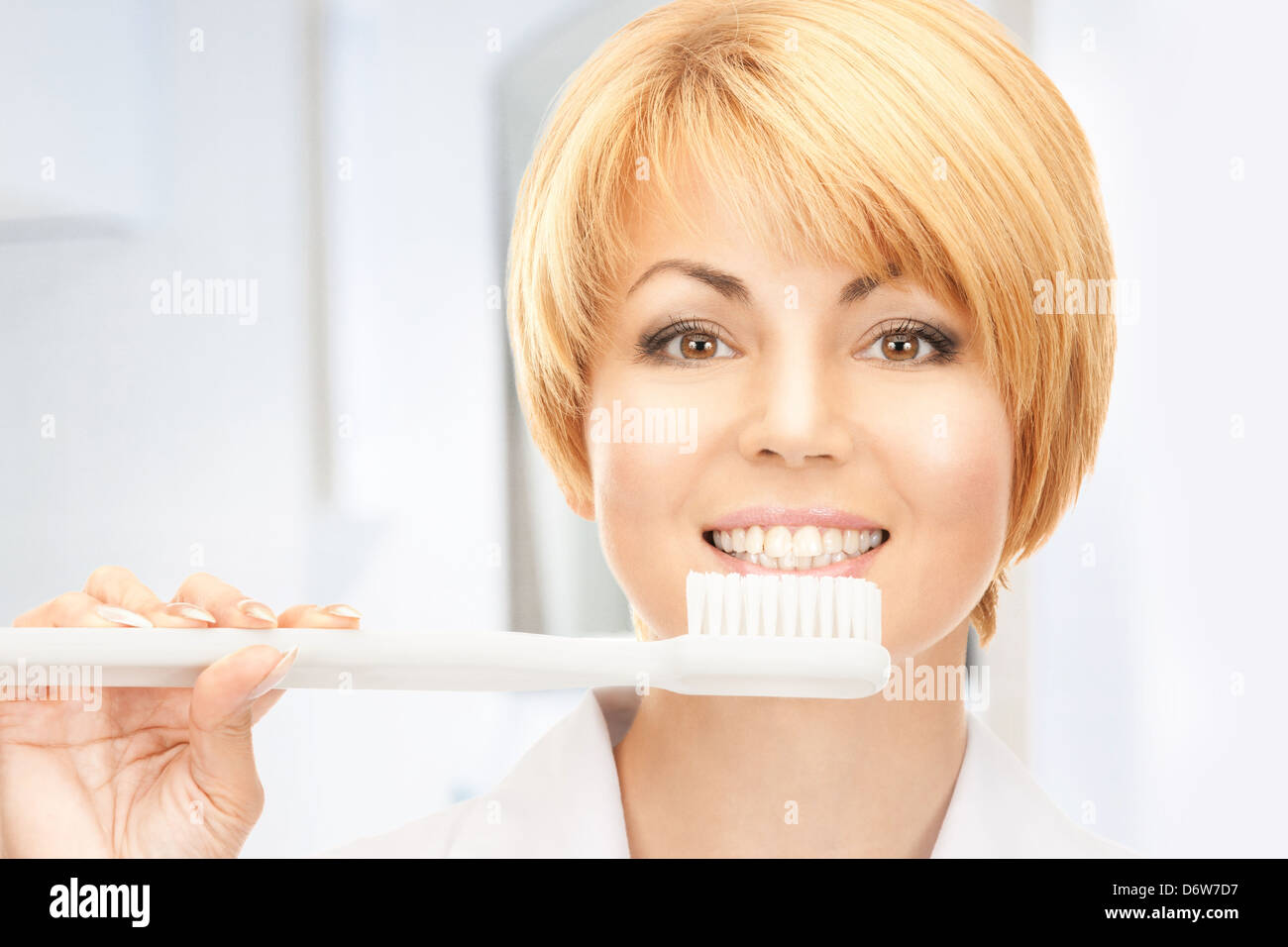 doctor with toothbrush Stock Photo - Alamy