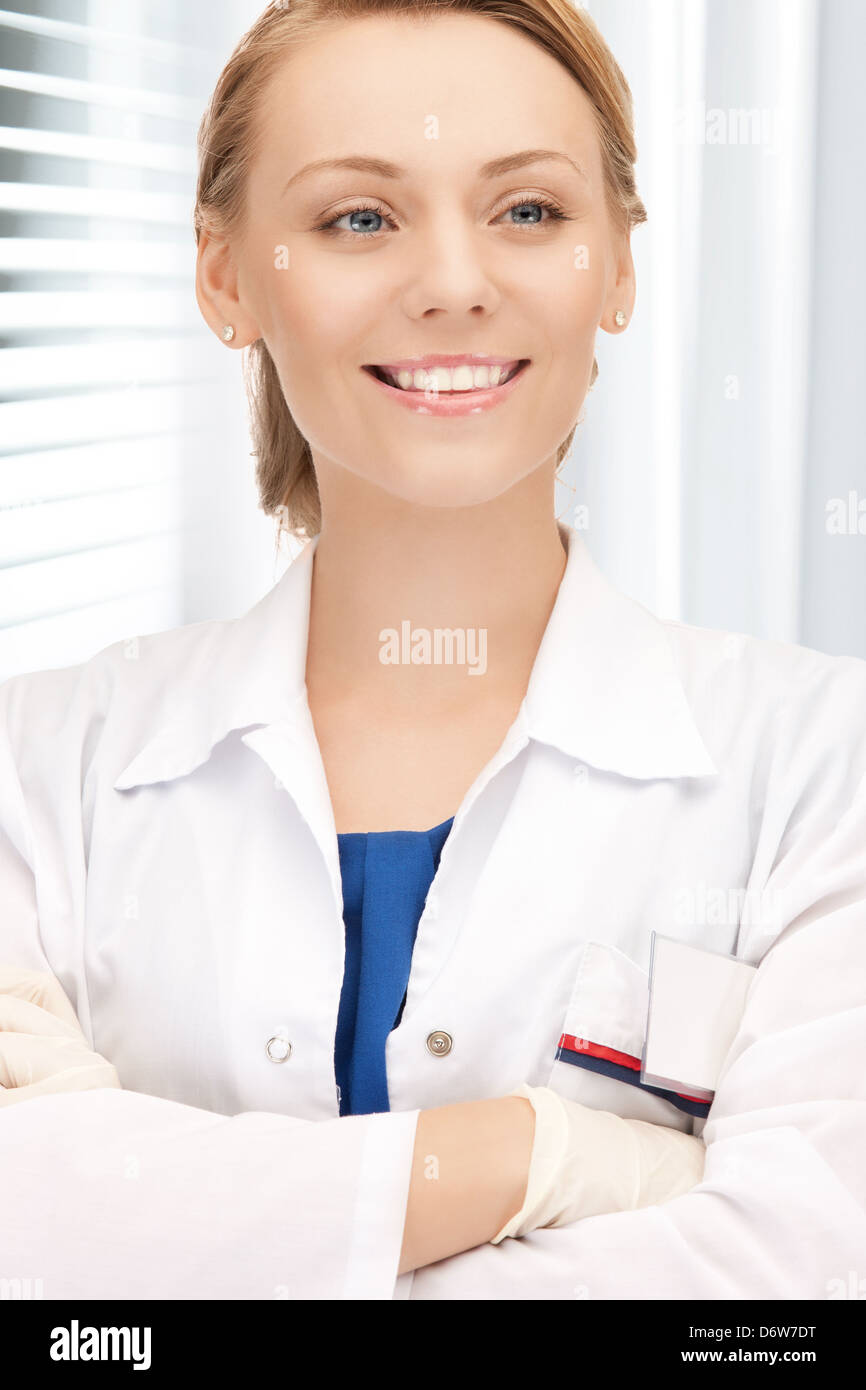 attractive female doctor Stock Photo - Alamy
