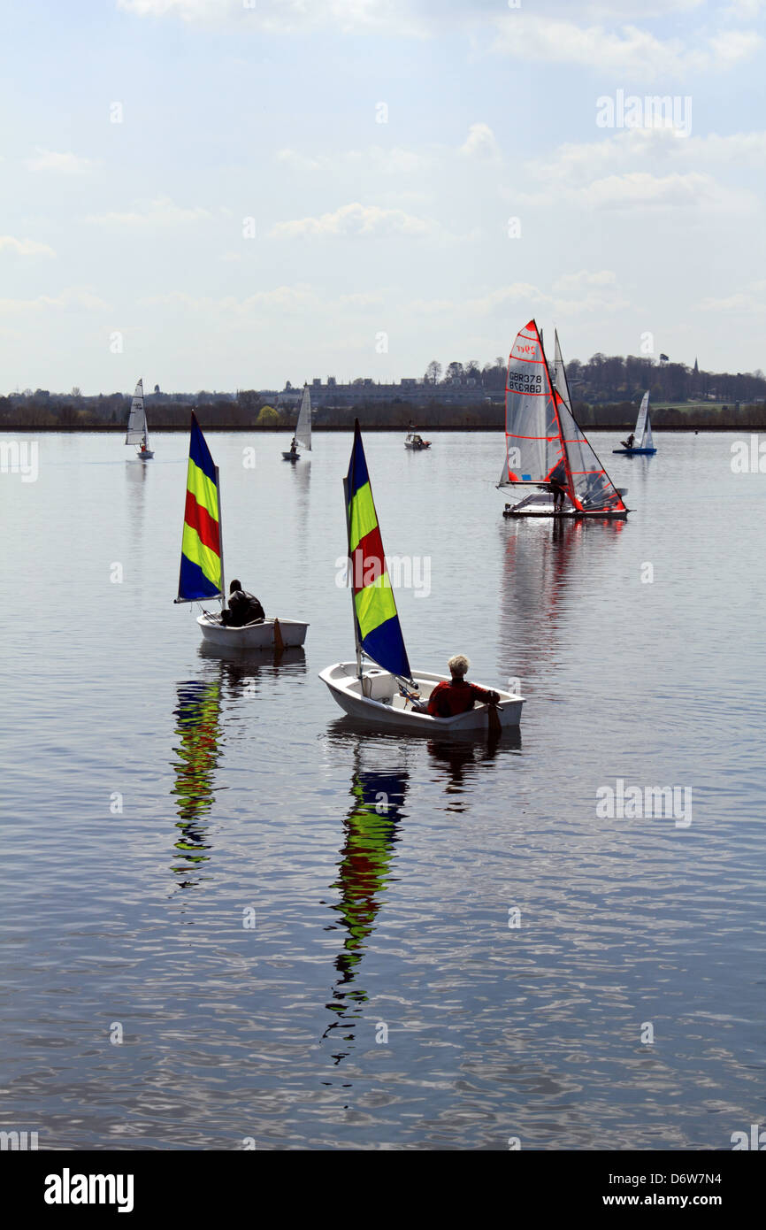 Island Barn Reservoir Sailing Club, West Molesey, Surrey England UK ...