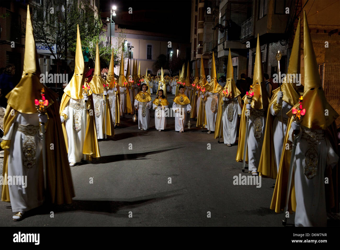 Cartagena nazarenos capirote easter hi-res stock photography and images ...