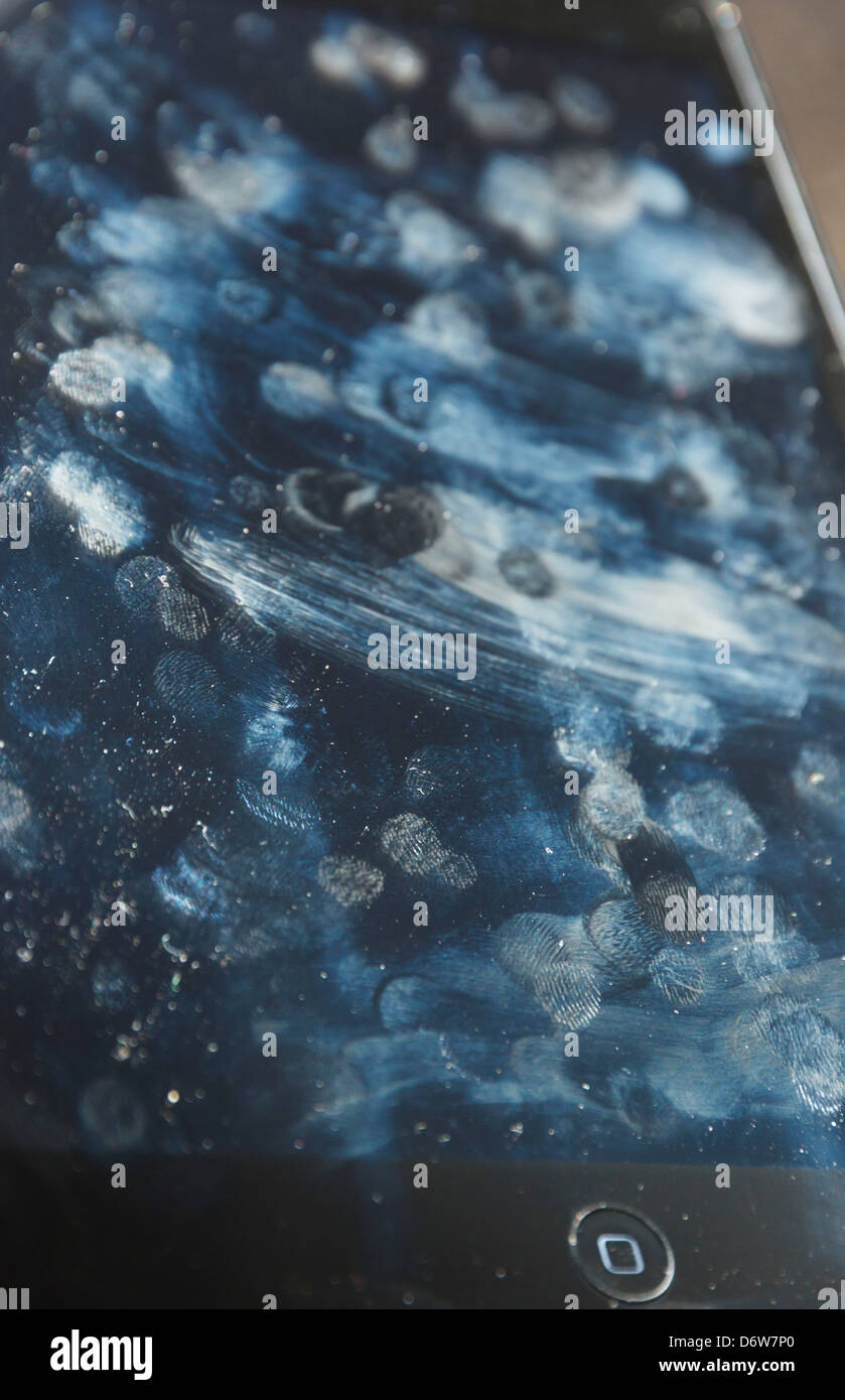 Dirty Fingerprints High Resolution Stock Photography and Images - Alamy