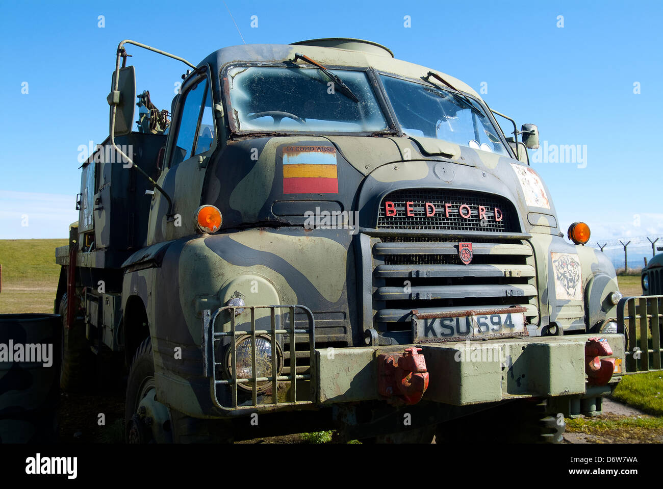 Bedford Army Truck Stock Photo - Alamy