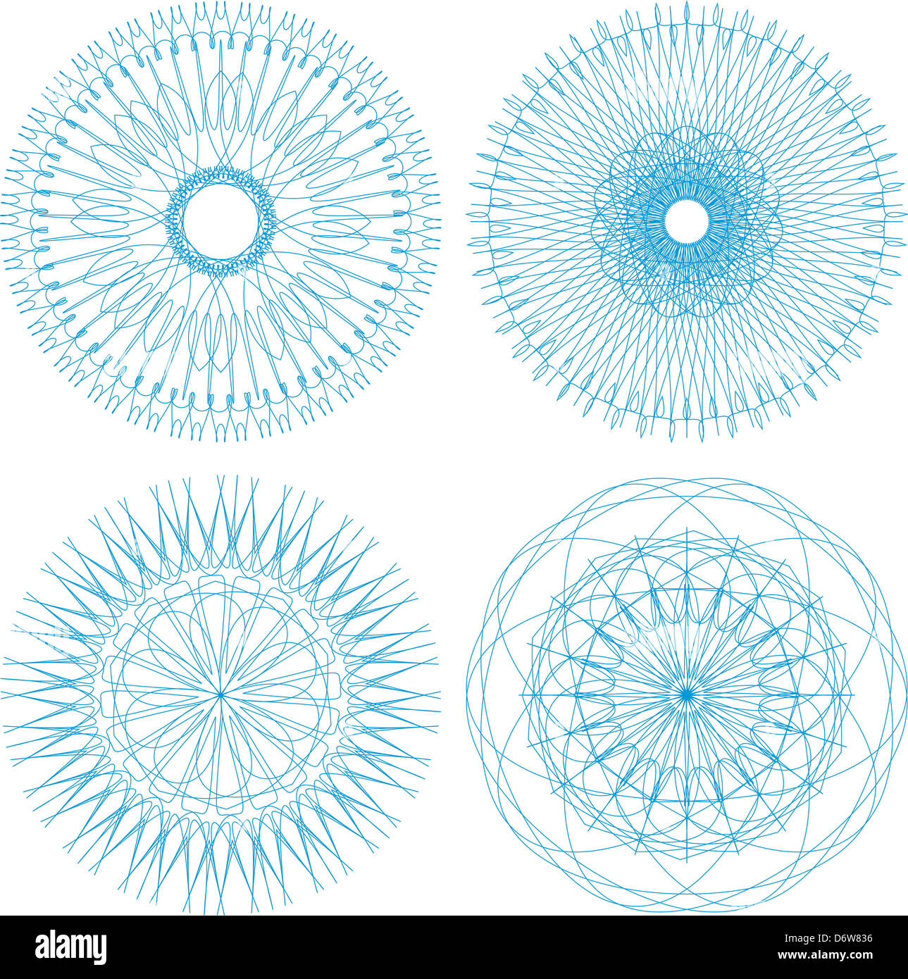 Guilloche hi-res stock photography and images - Alamy