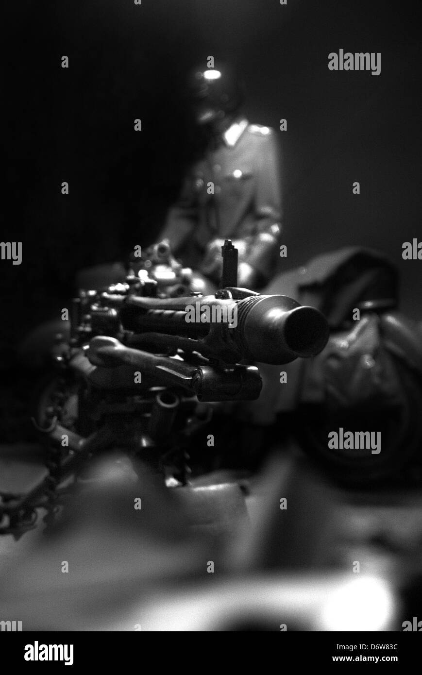 War machine bullets Black and White Stock Photos & Images - Alamy