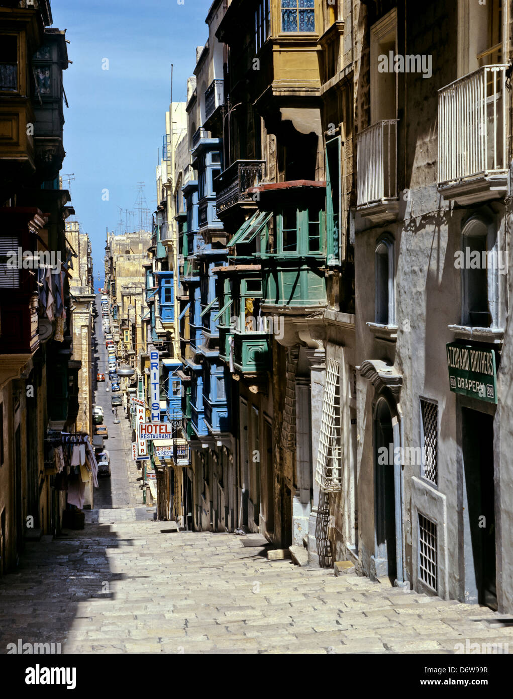 Valetta steps hi-res stock photography and images - Alamy