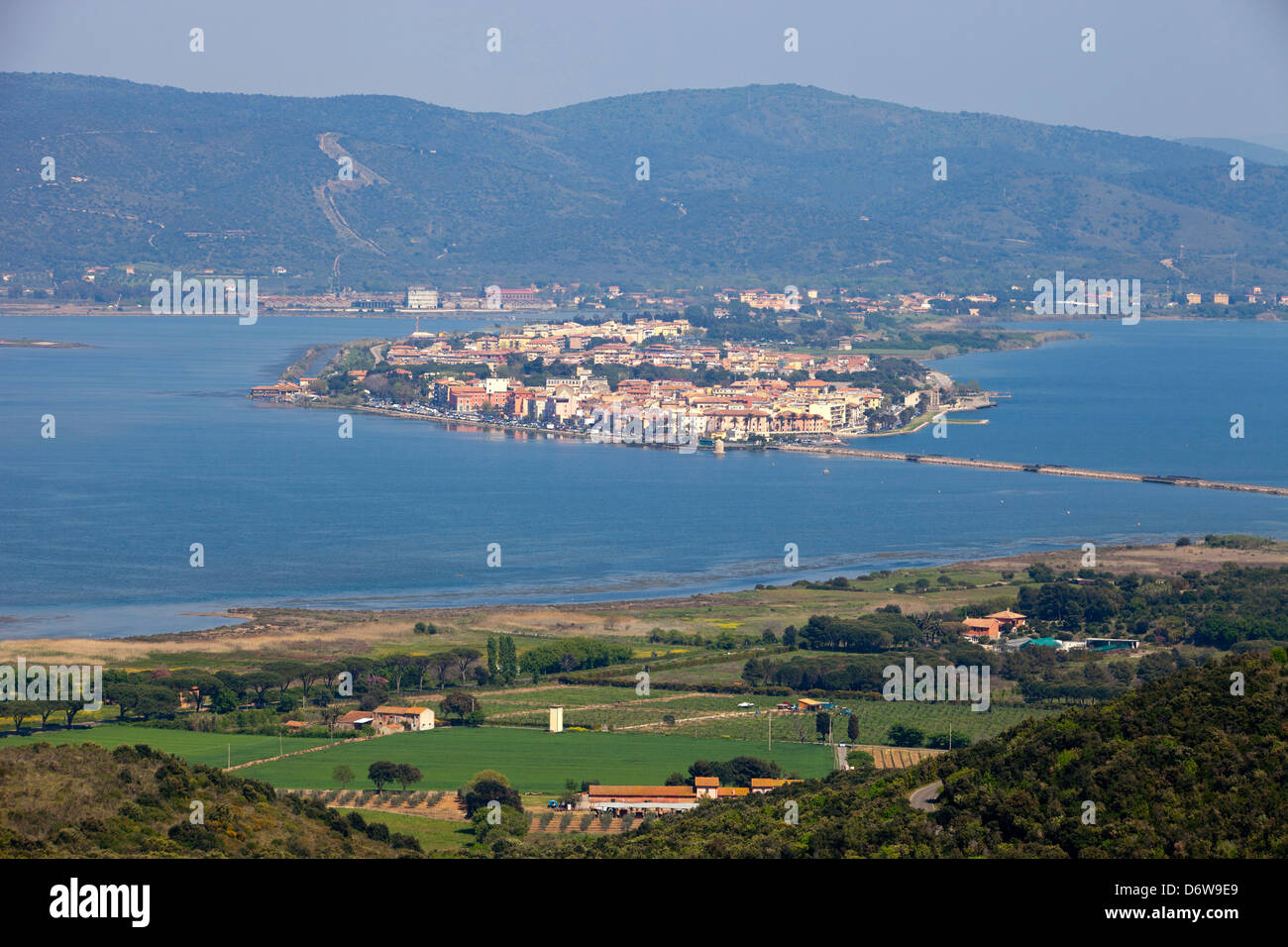 Italy orbetello aerial hi-res stock photography and images - Alamy