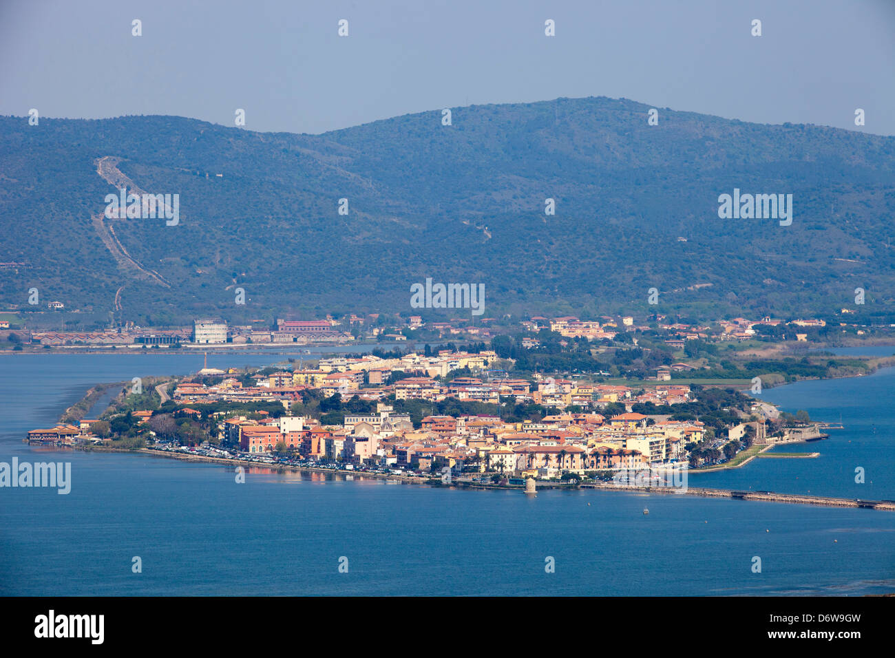 Italy orbetello aerial hi-res stock photography and images - Alamy