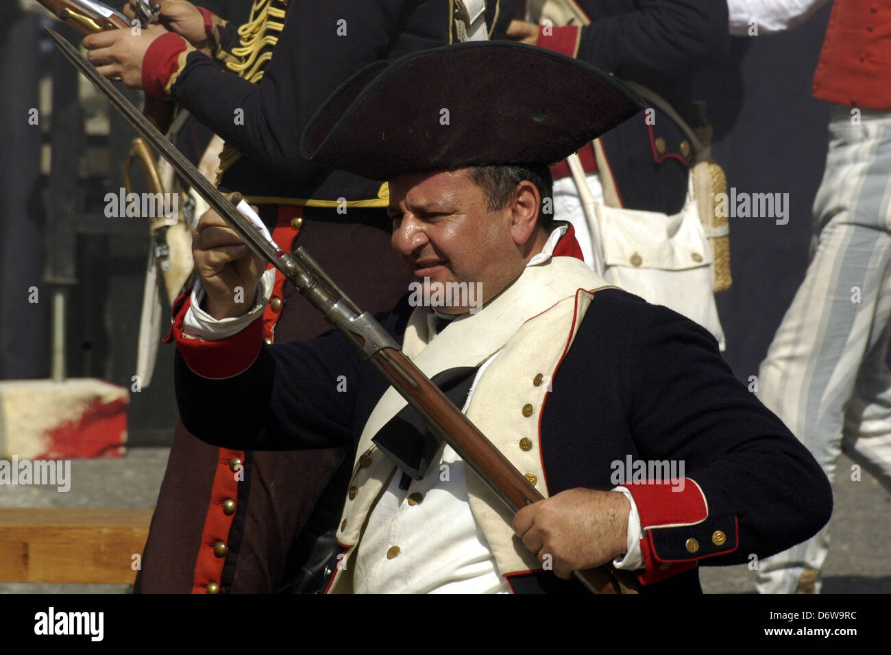 Men dressed as french soldiers hi-res stock photography and images - Alamy