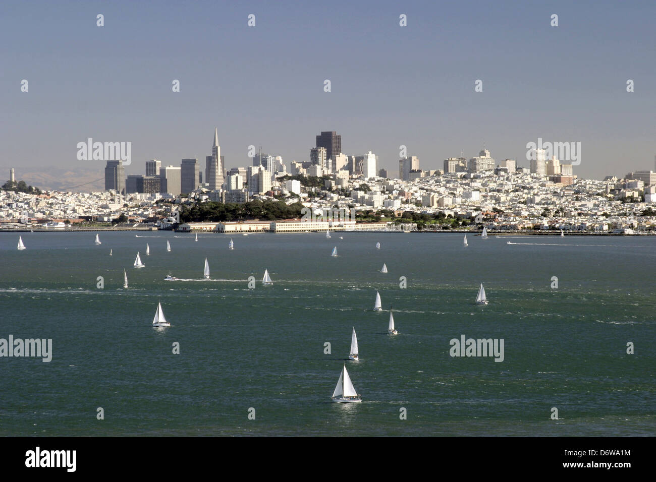 USA, California, View from Sausalito Stock Photo - Alamy