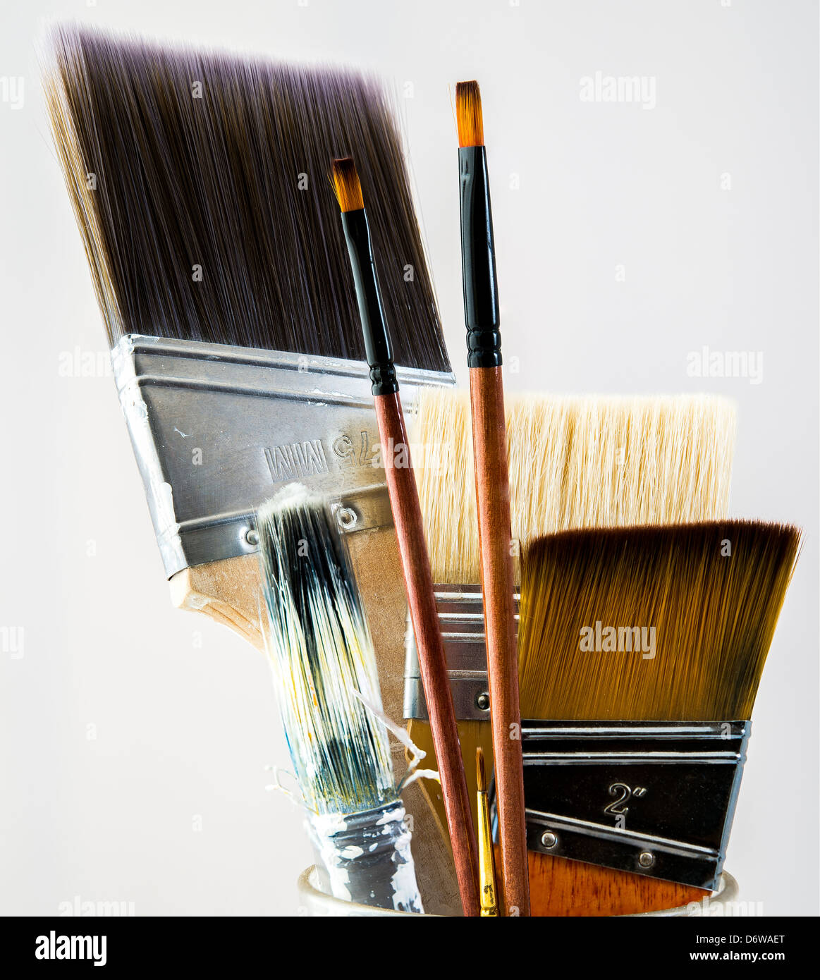 Brushes paint hi-res stock photography and images - Alamy