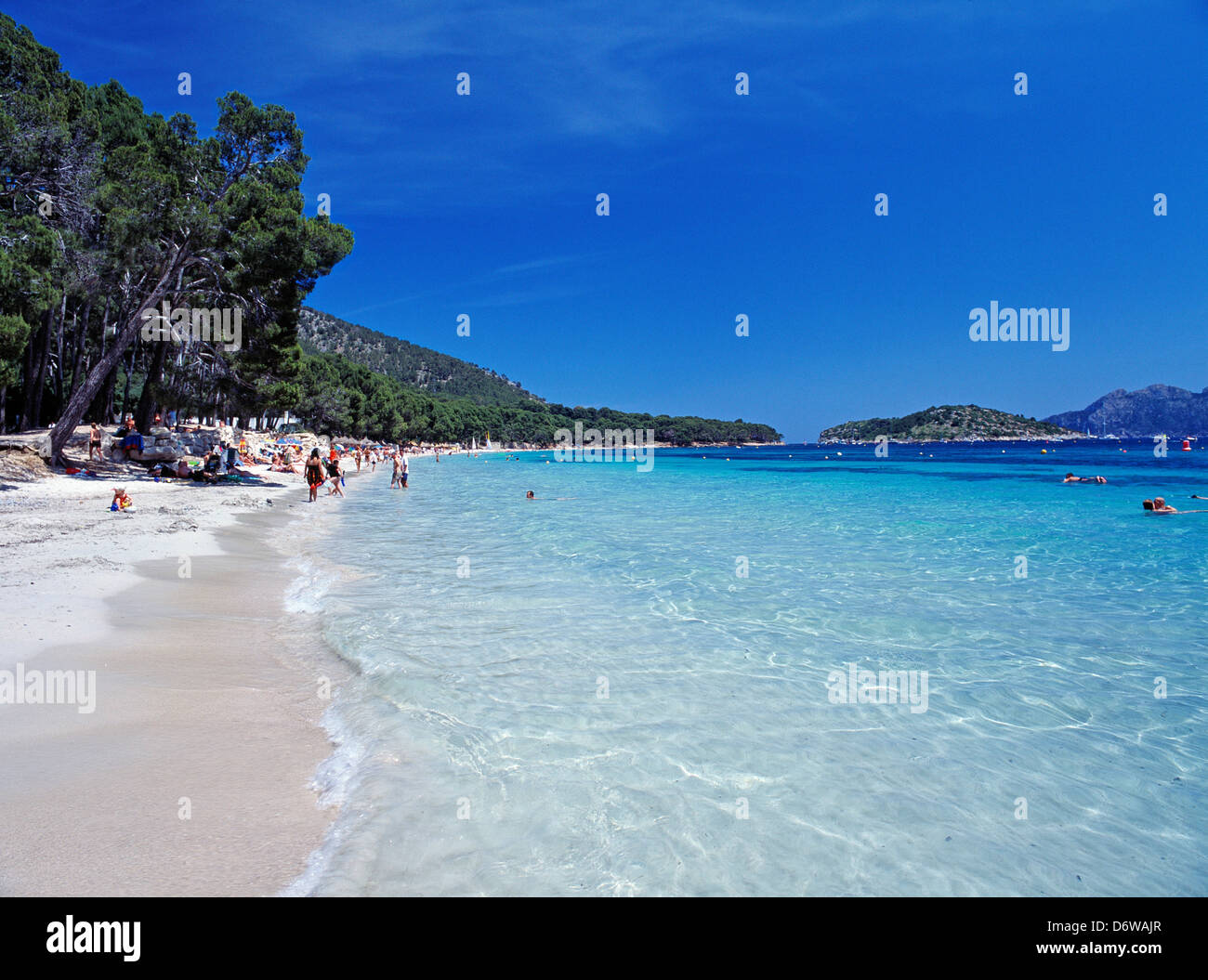 Spain, Majorca, Formentor Beach Stock Photo - Alamy