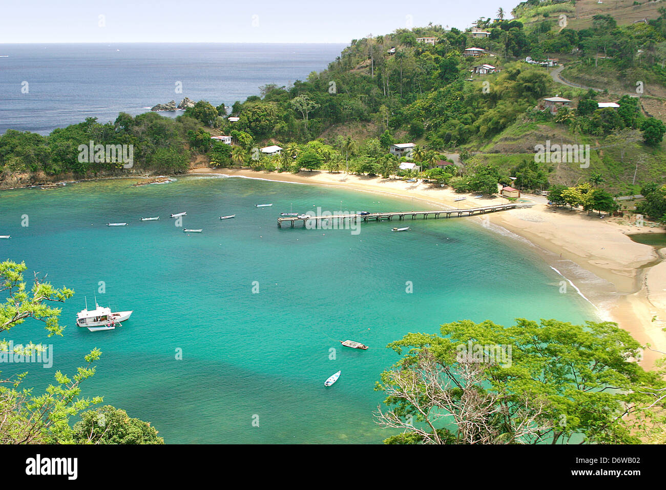 Parlatuvier bay, tobago hi-res stock photography and images - Alamy