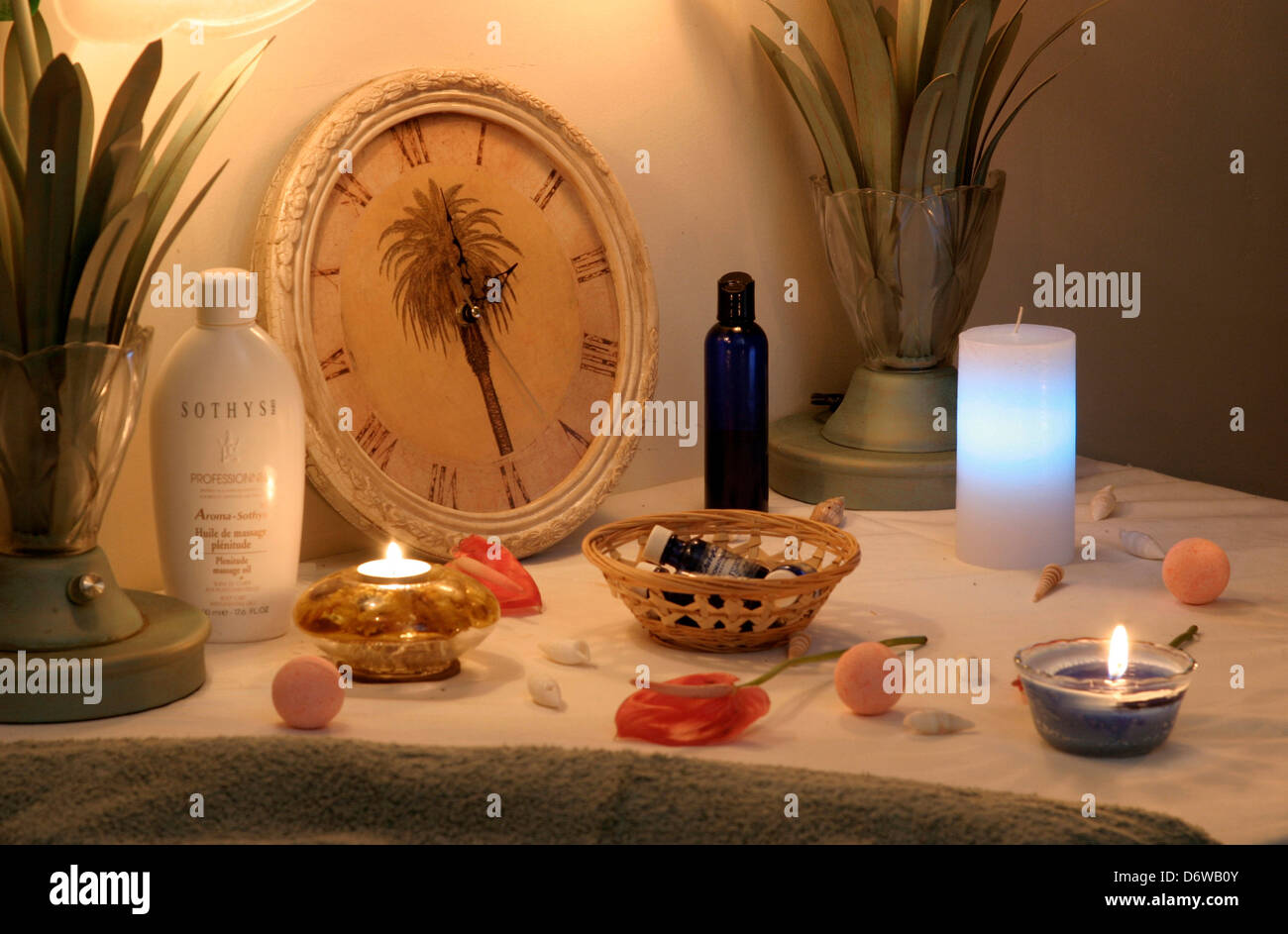 Trinidad and Tobago, Trinidad, Spa interior Stock Photo - Alamy