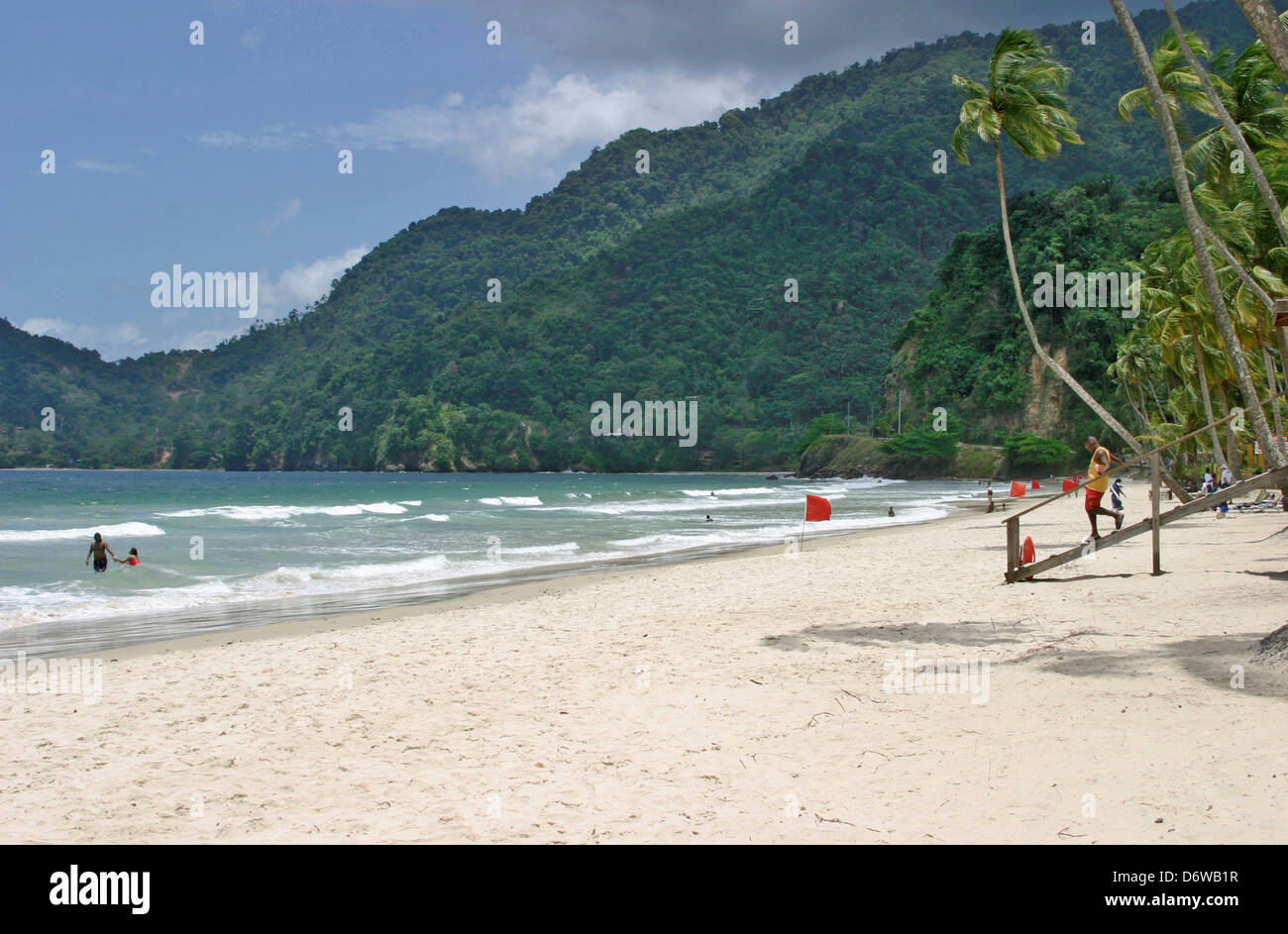 Trinidad and Tobago, Trinidad, Marcus Beach Stock Photo - Alamy