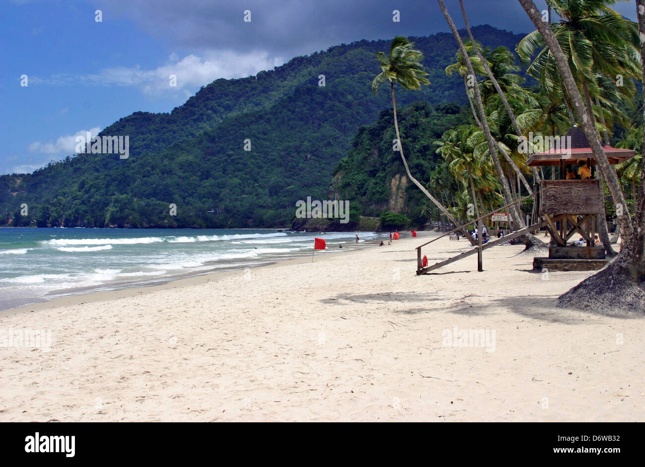 Trinidad and Tobago, Trinidad, Marcus Beach Stock Photo - Alamy