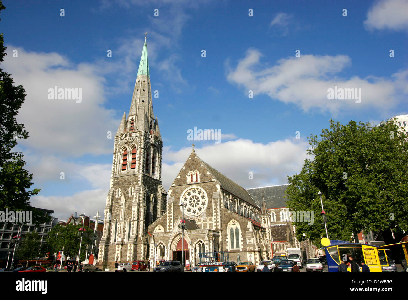 New Zealand, Christchurch, Cathedral Stock Photo - Alamy