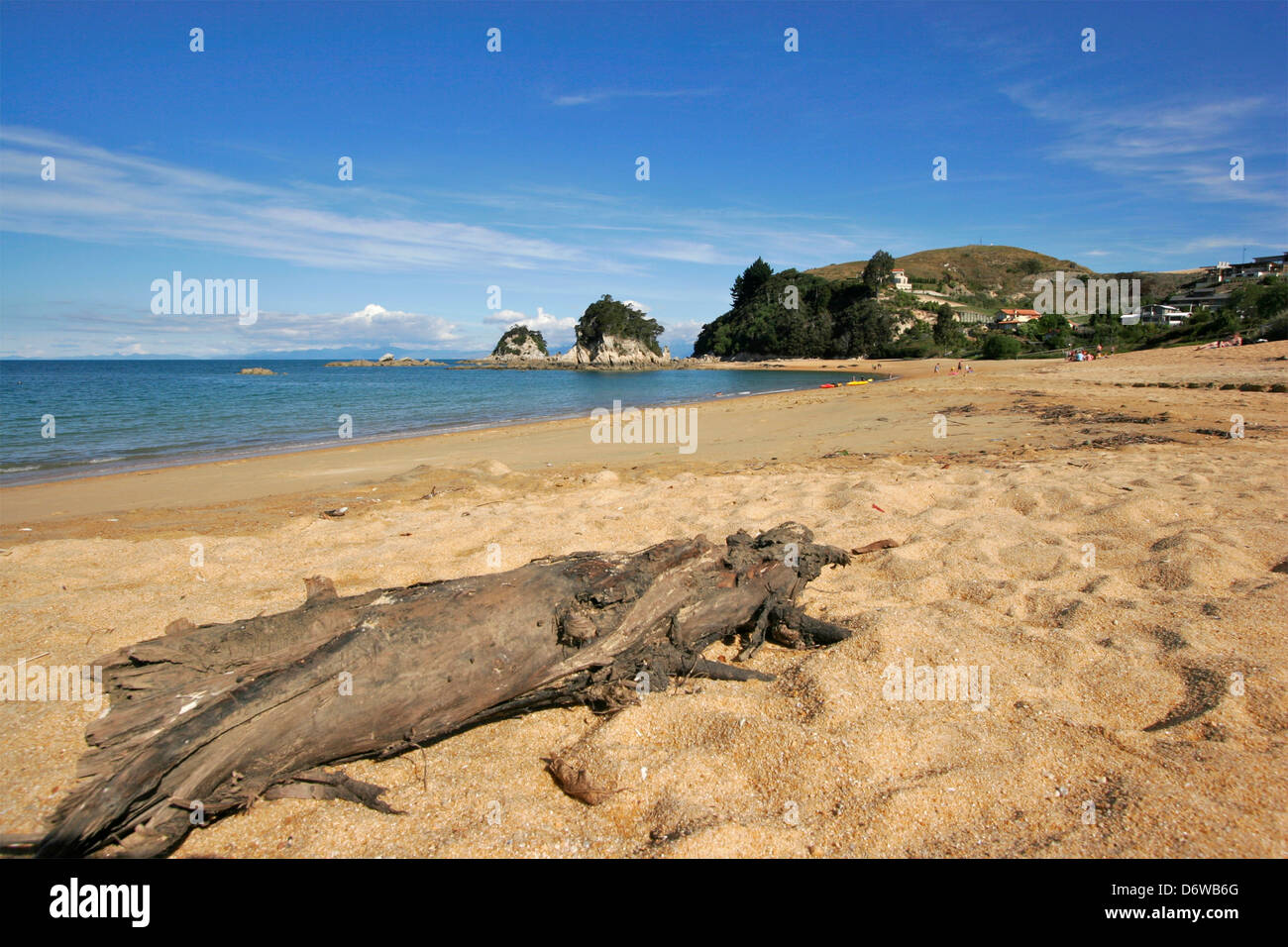 New Zealand, Abel Tasman National Park, Beach Stock Photo - Alamy