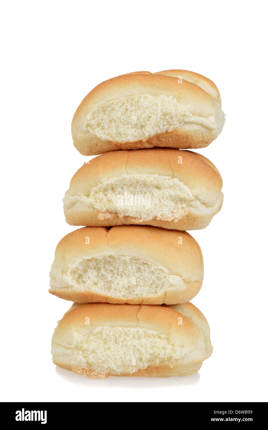 Stack of bread rolls Stock Photo - Alamy