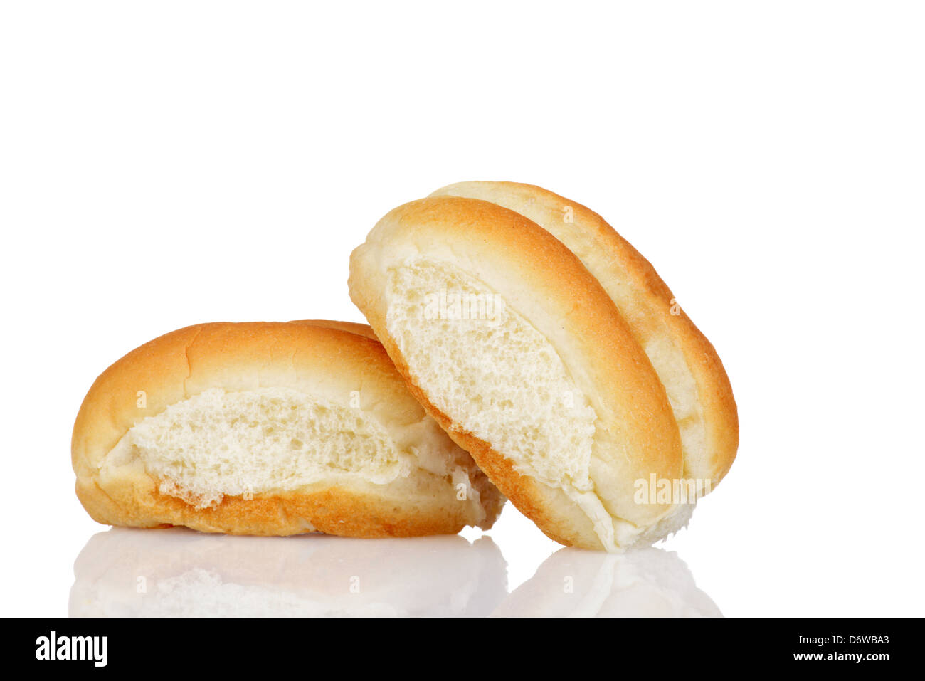 two bread rolls Stock Photo - Alamy